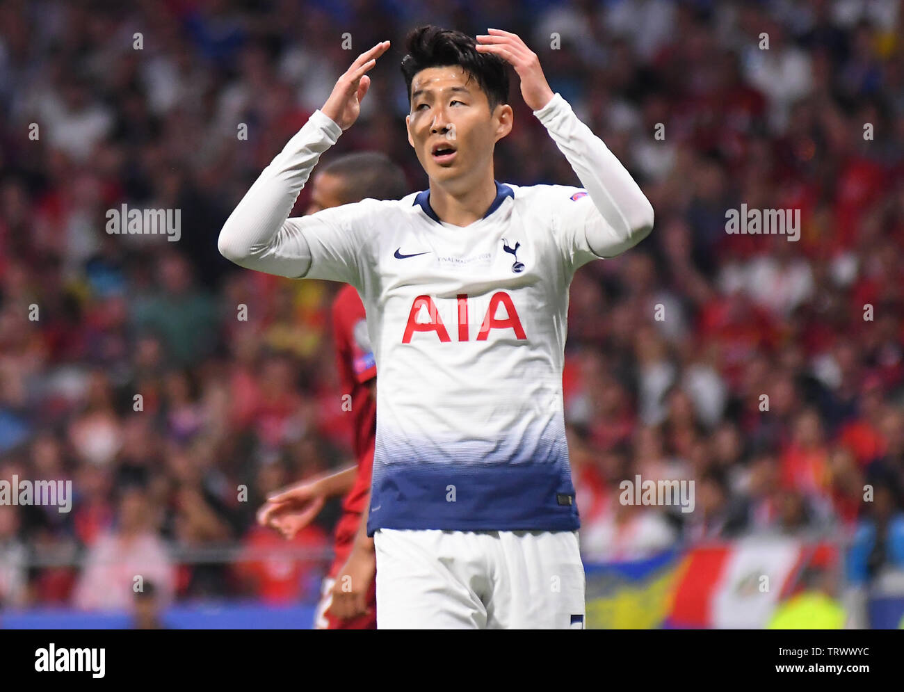 Heung min son champions league final hi-res stock photography and ...