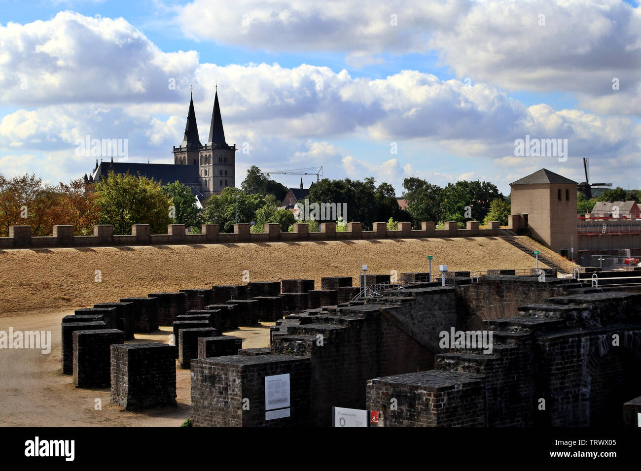 Archäologischer Park Xanten - APX , Rhein, Germany Deutschland Römer ...