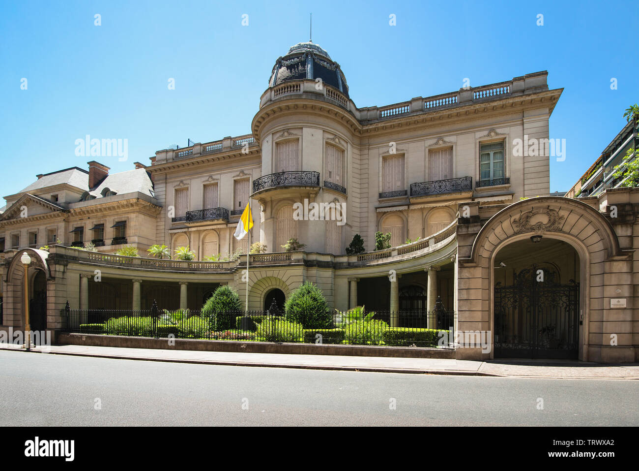 Palacio Harilaos de Olmos, which is now the Vatican Embassy and papal ...