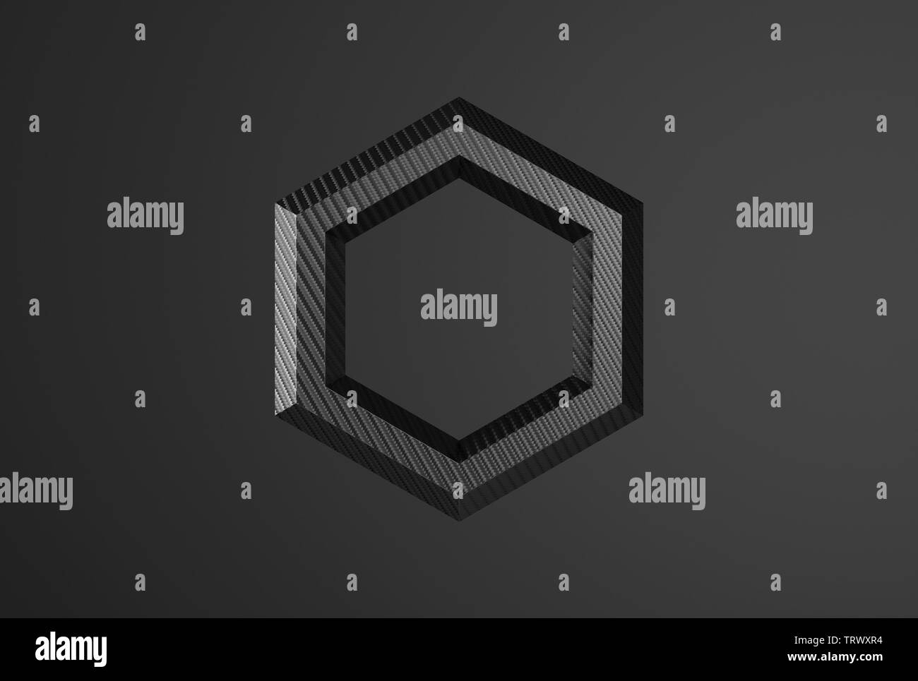 black carbon fiber structure - Illustration Stock Photo - Alamy