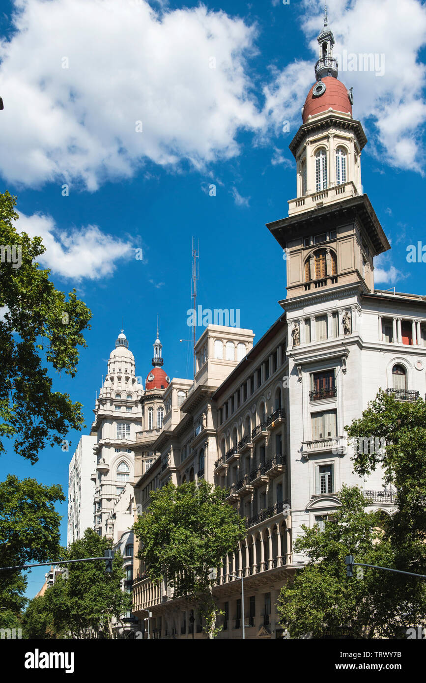 Landmarks and Beautiful Old Buildings in Buenos Aires, Argentina Stock ...