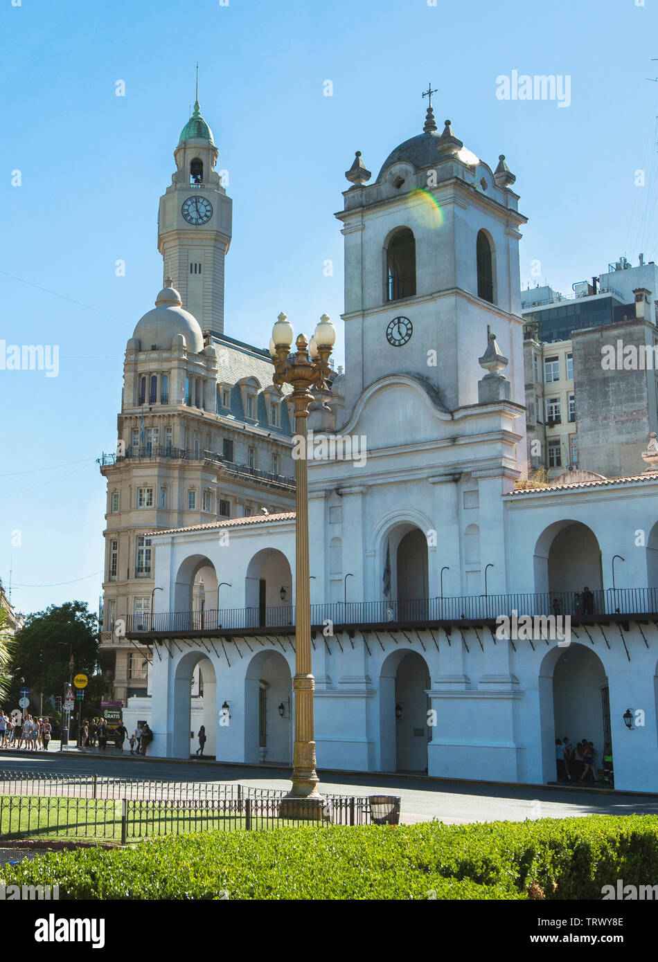 National Cabildo Building on Plaza de Mayo, today it is used as a ...