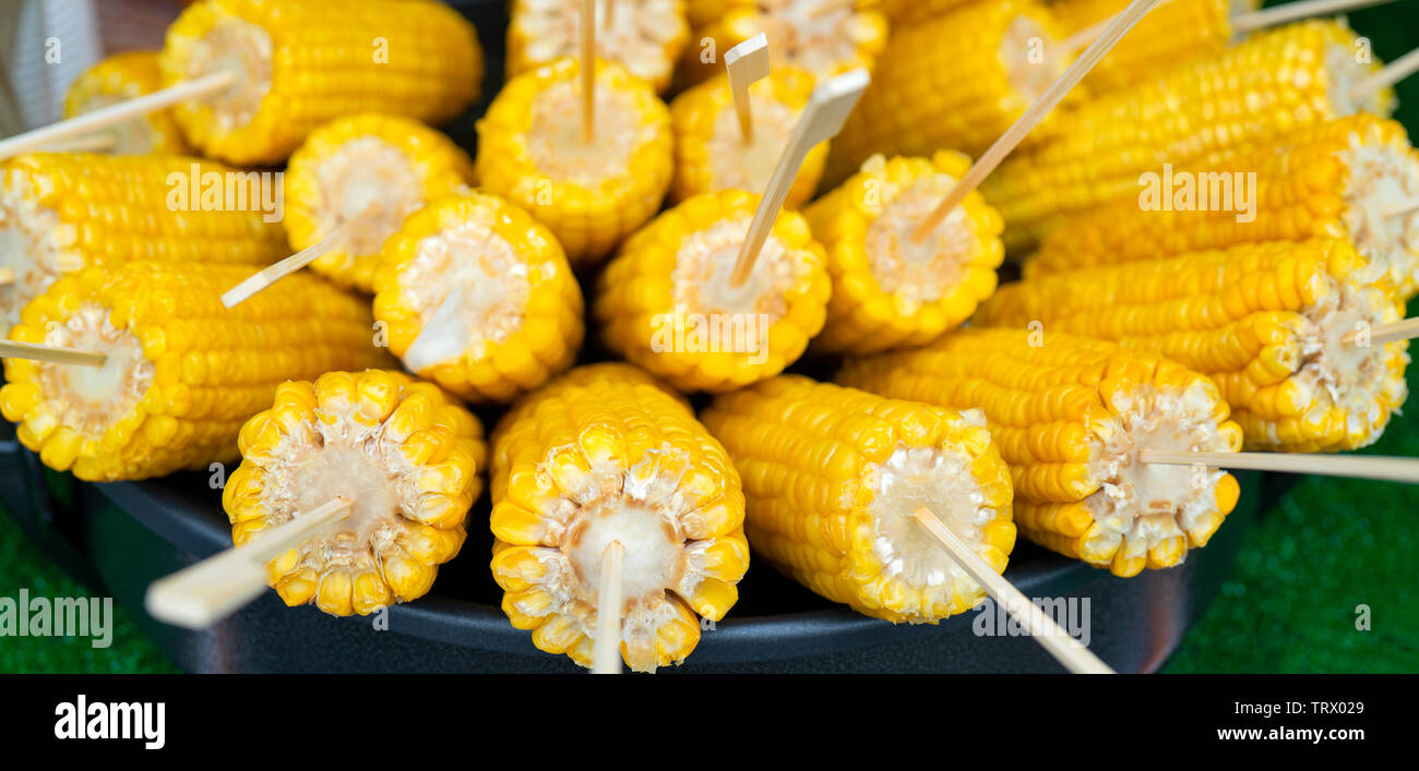 Boiled corn cobs on hi-res stock photography and images - Alamy