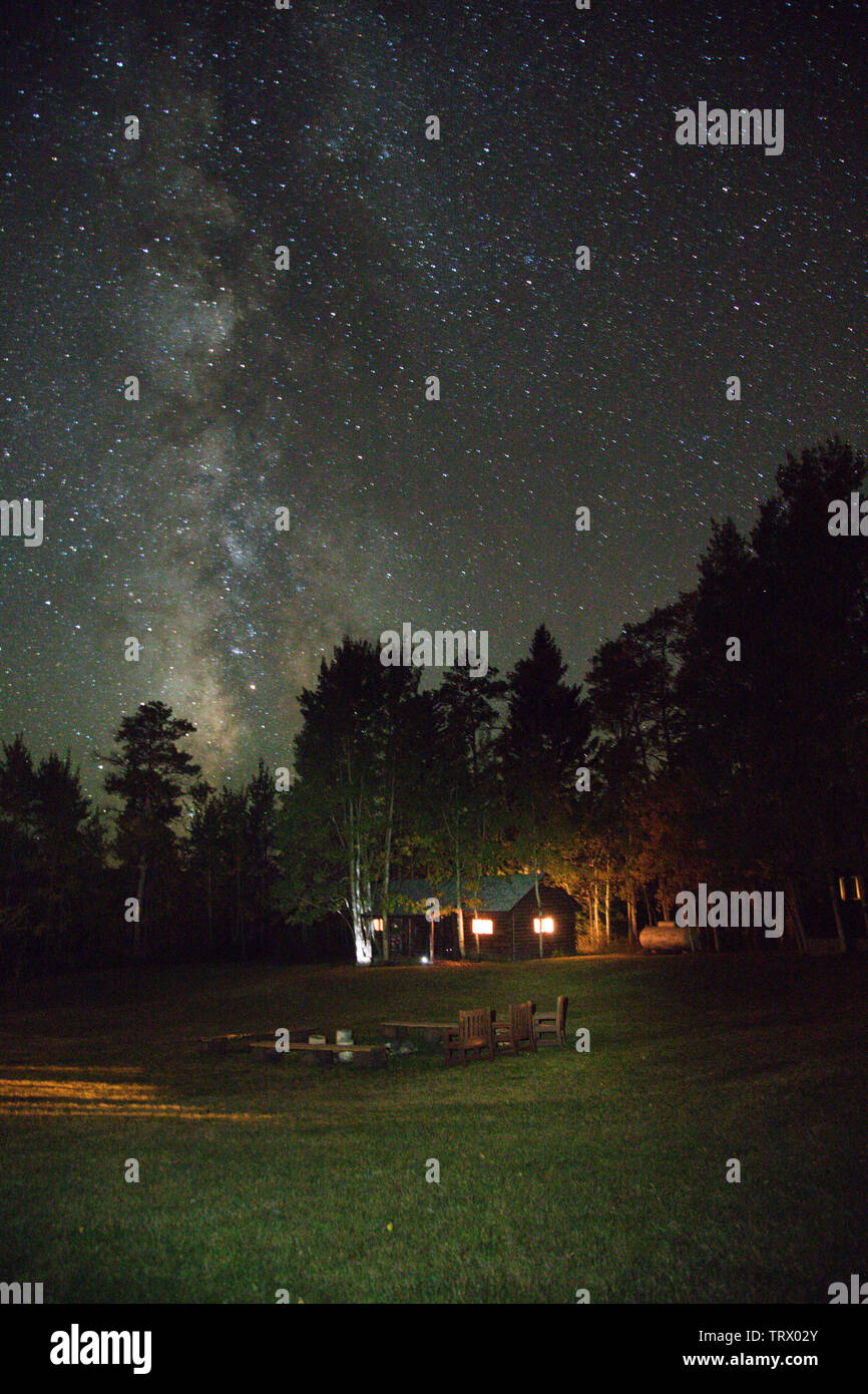 Stars over absaroka ranch hi-res stock photography and images - Alamy