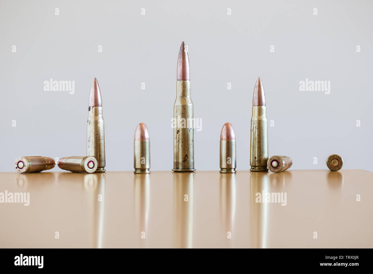 The old rusted bullets Stock Photo - Alamy