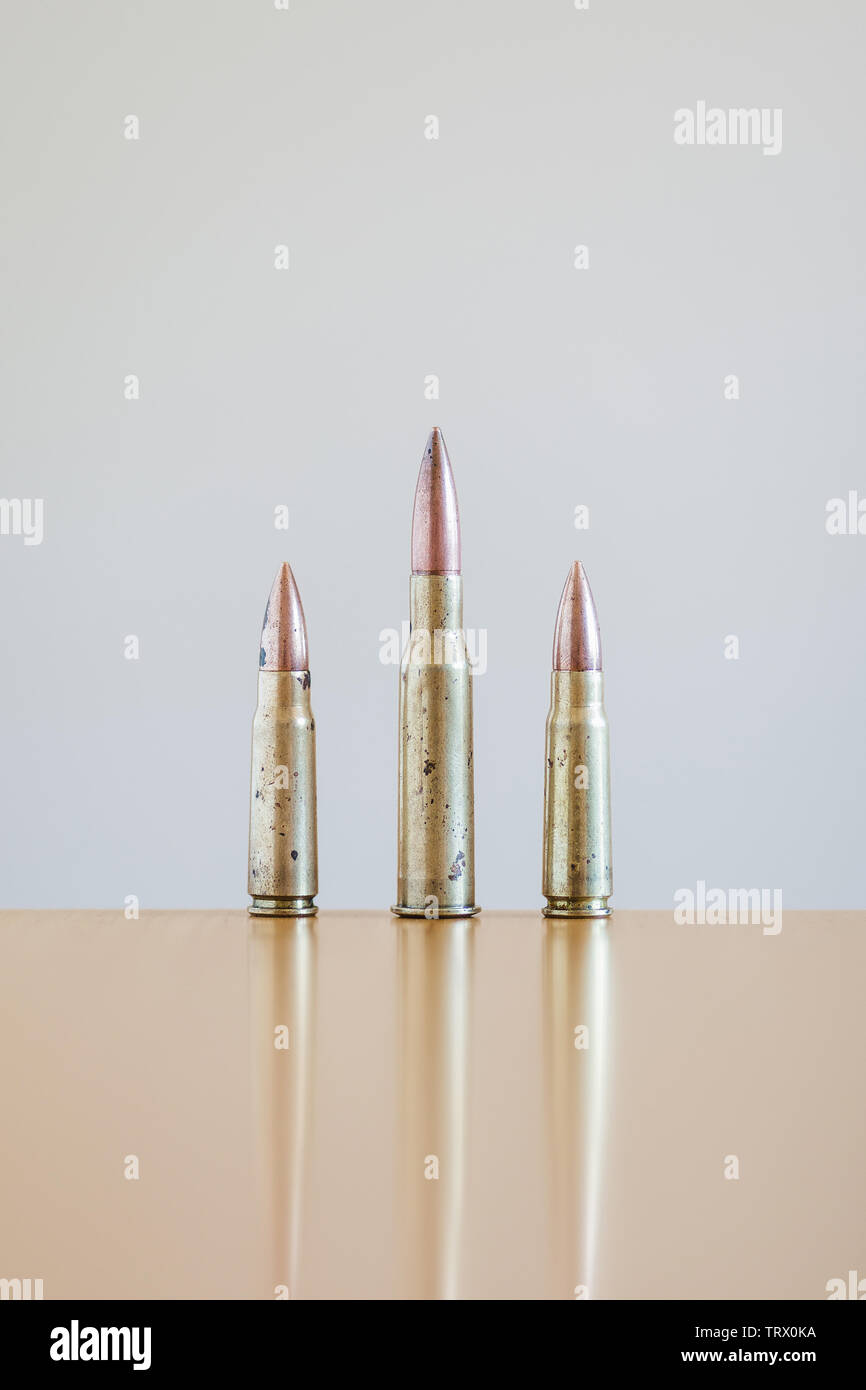 The old rusted bullets Stock Photo - Alamy