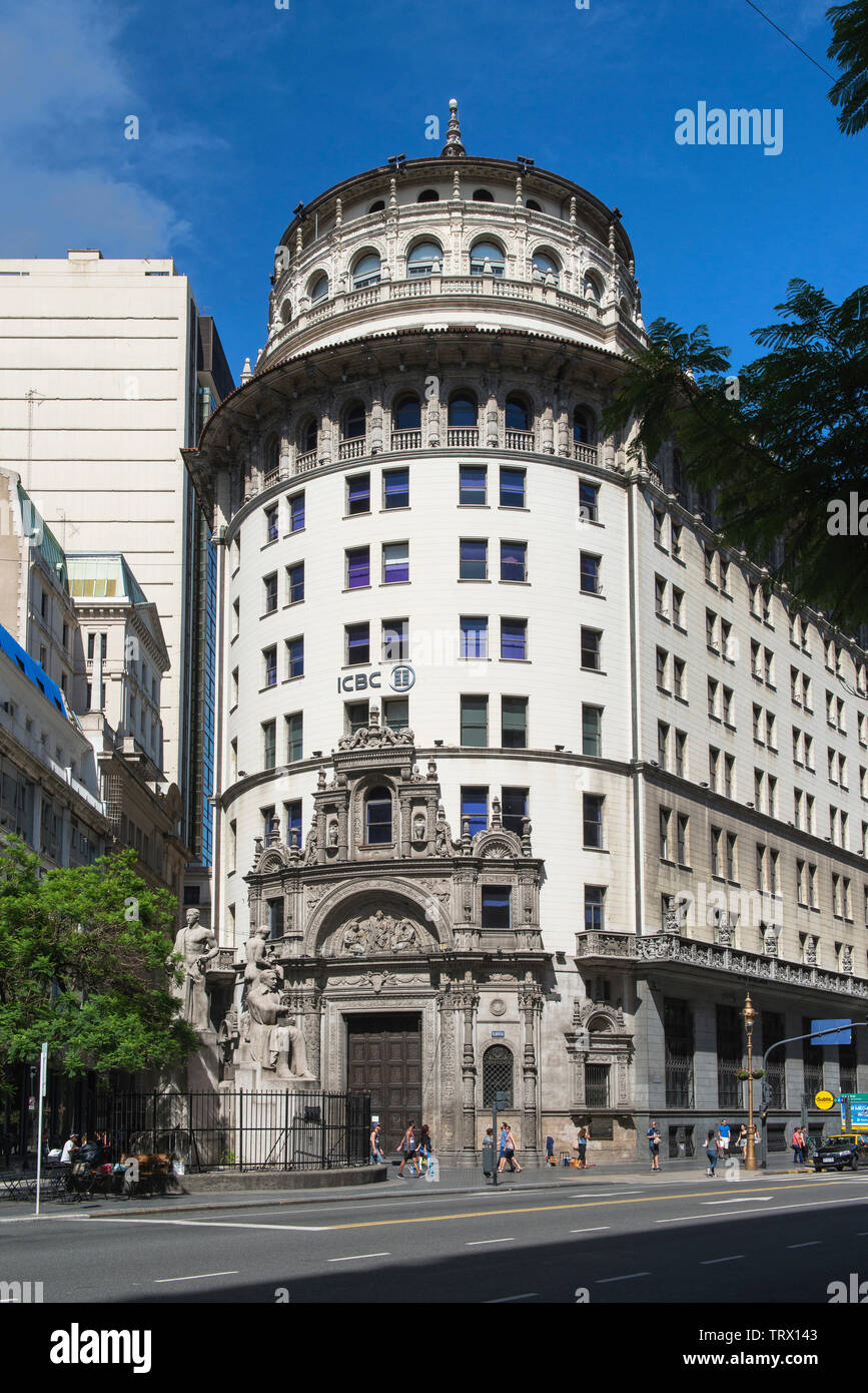 Landmarks and Beautiful Old Buildings in Buenos Aires, Argentina Stock ...