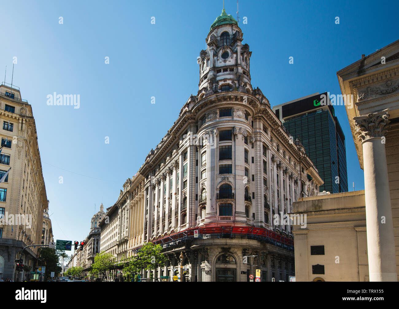 Landmarks and Beautiful Old Buildings in Buenos Aires, Argentina Stock ...