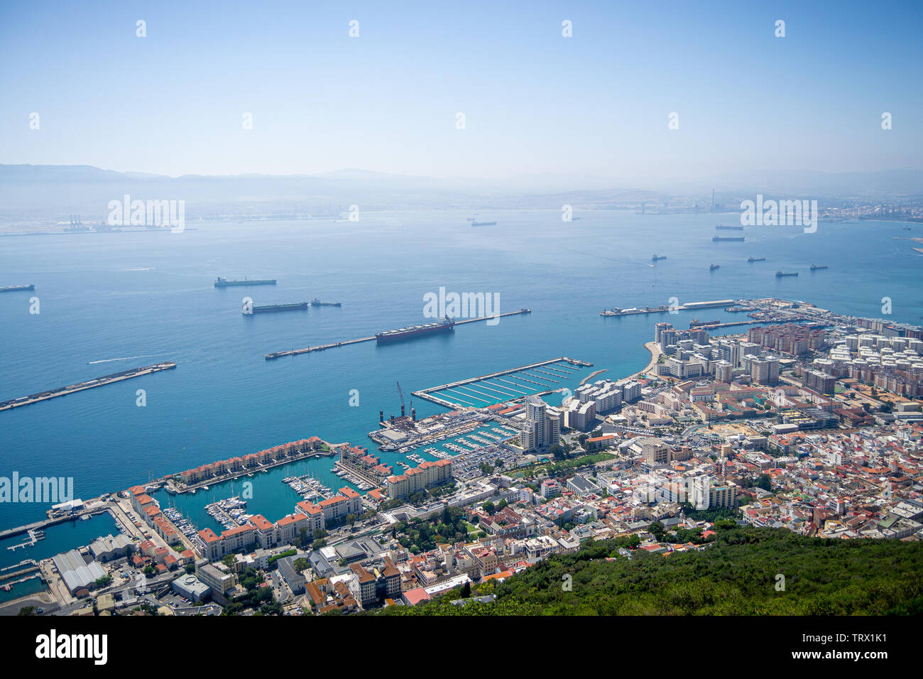 Gibraltar Aerial Stock Photos & Gibraltar Aerial Stock Images - Alamy