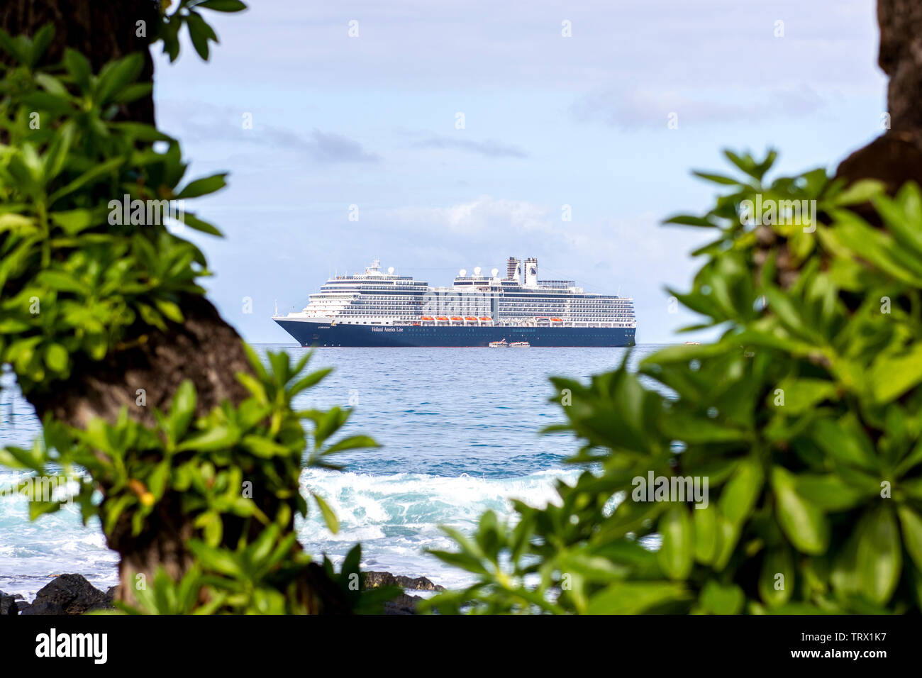 The Holland - America Line; Eurodam cruise ship Stock Photo - Alamy