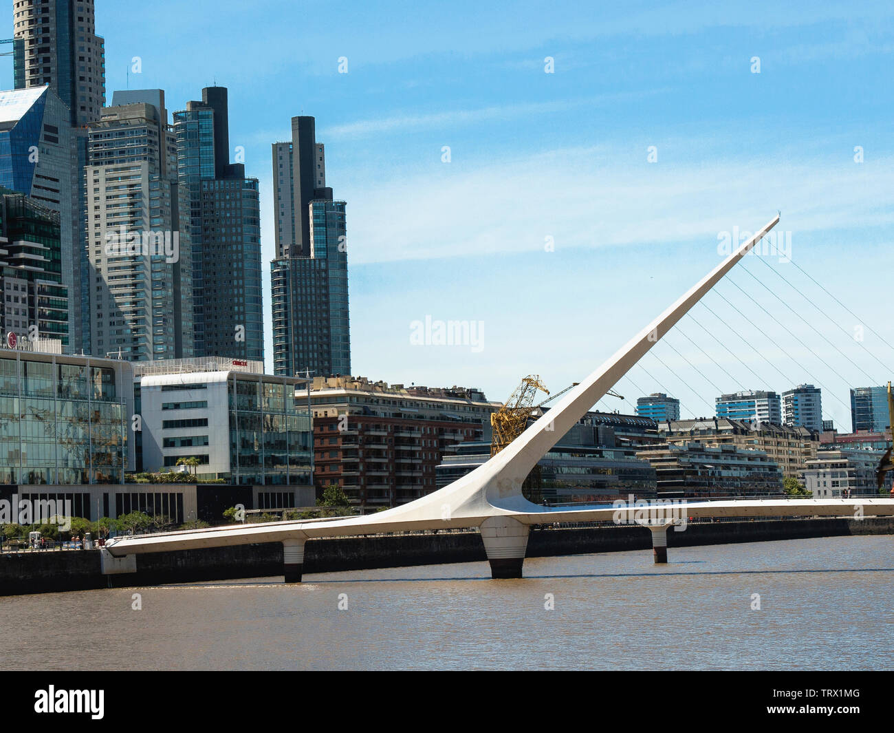 Woman’s Bridge - is a unique pedestrian bridge located in the Puerto ...