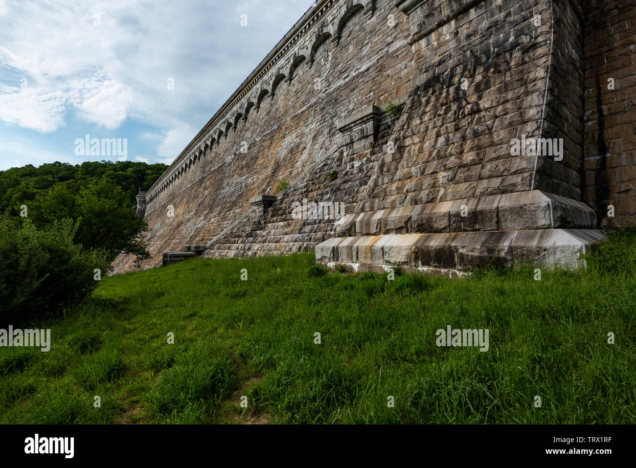 Croton Gorge Park and New Croton Dam, Croton-on-Hudson, New York, USA ...