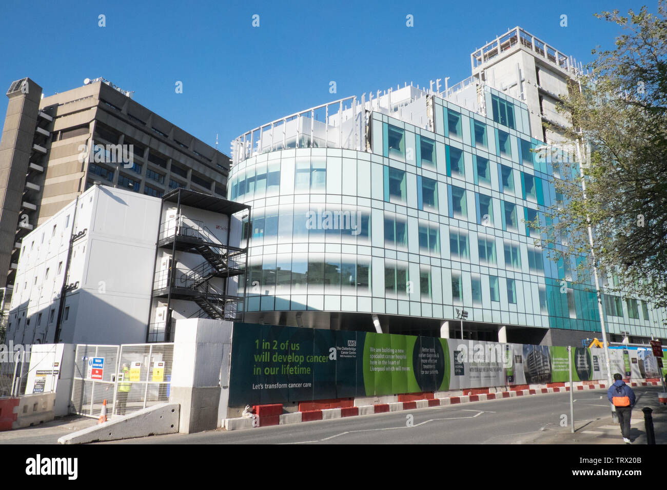 Clatterbridge Cancer Hospital,NHS,blue,building,Royal(L.brown ...