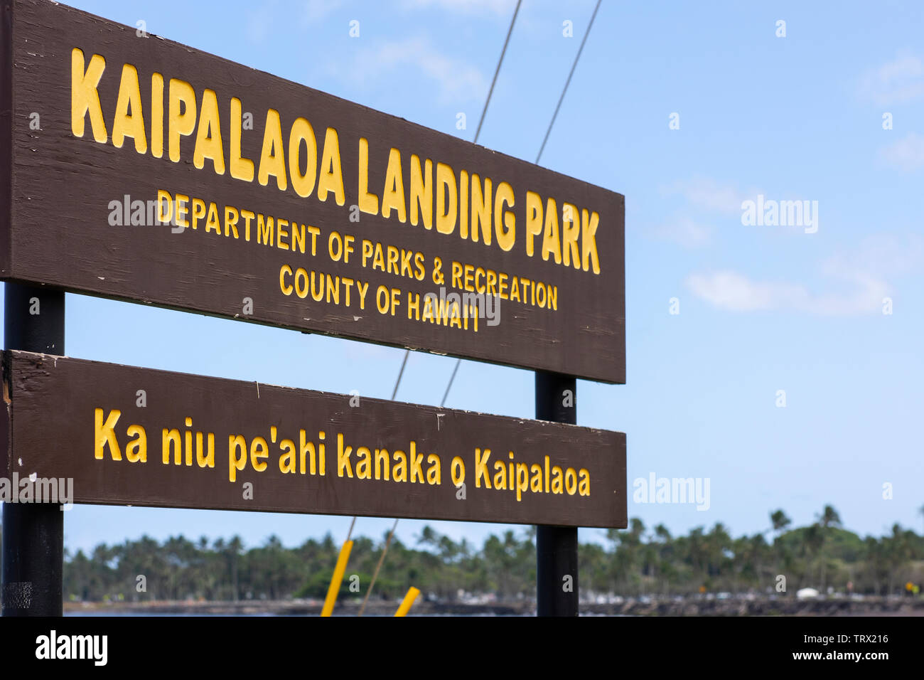 Kaipaloa landing park hi-res stock photography and images - Alamy