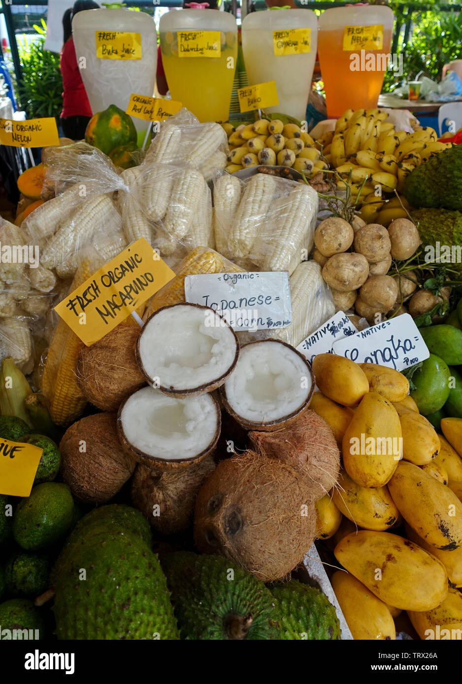 Fruits that are organically grown are popular staples for the local ...