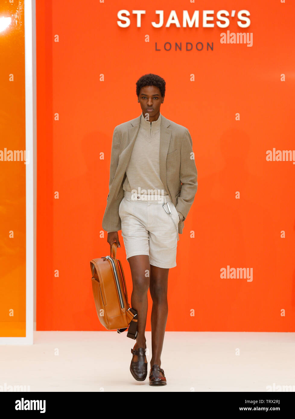 ST.JAMES'S Menswear SS20 CATWALK show during London Fashion Week Men's ...