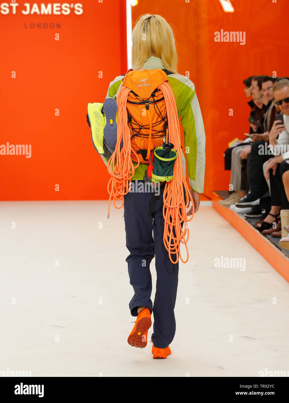 ST.JAMES'S Menswear SS20 CATWALK show during London Fashion Week Men's ...
