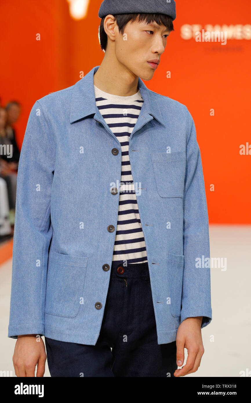 ST.JAMES'S Menswear SS20 CATWALK show during London Fashion Week Men's ...