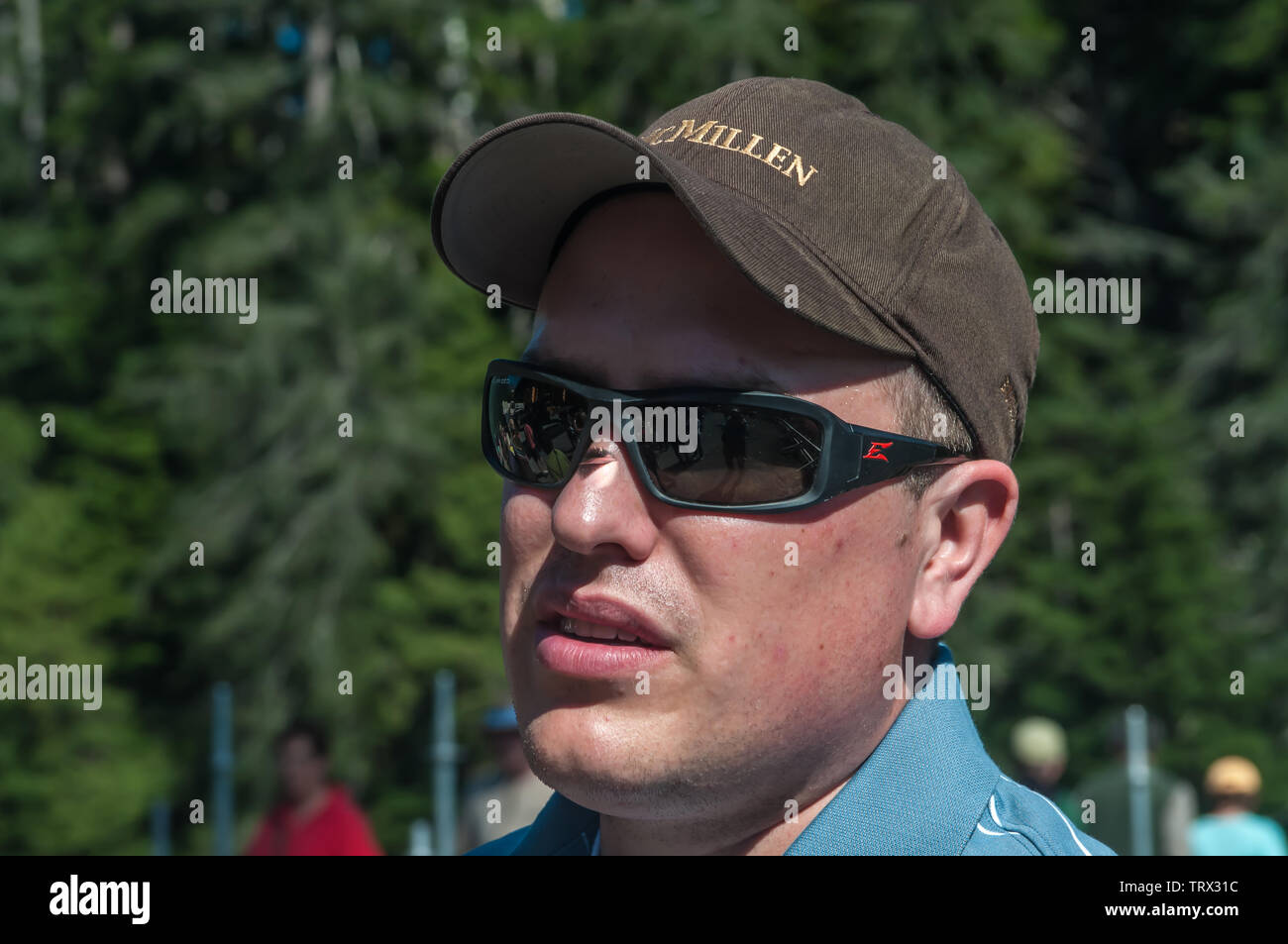 Blue Lake Dam construction site, Sitka, Alaska Stock Photo - Alamy