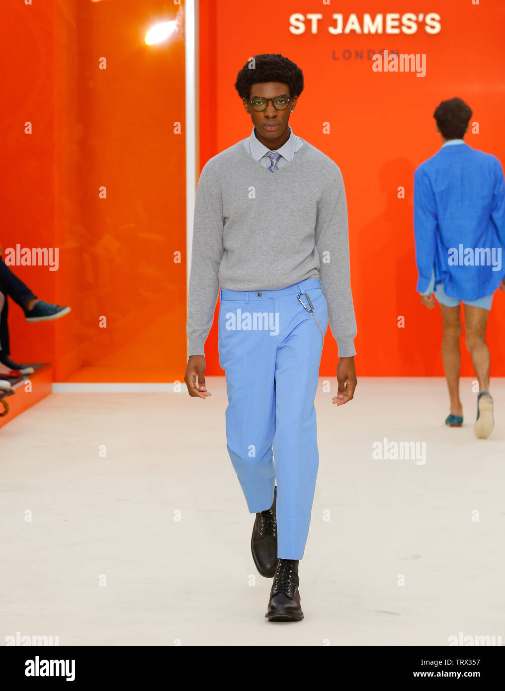 ST.JAMES'S Menswear SS20 CATWALK show during London Fashion Week Men's ...
