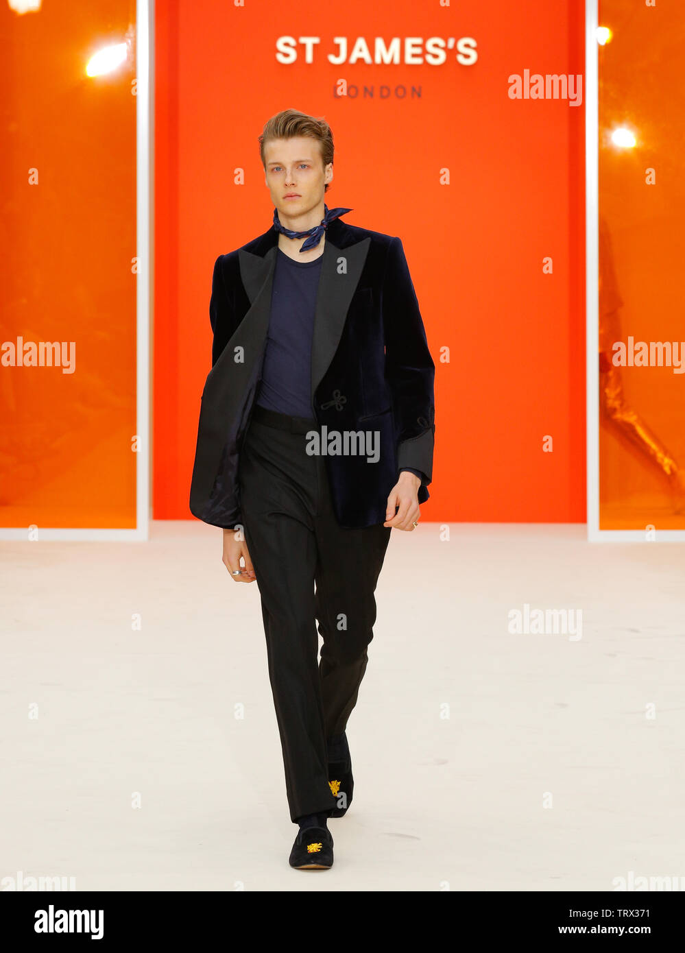 ST.JAMES'S Menswear SS20 CATWALK show during London Fashion Week Men's ...