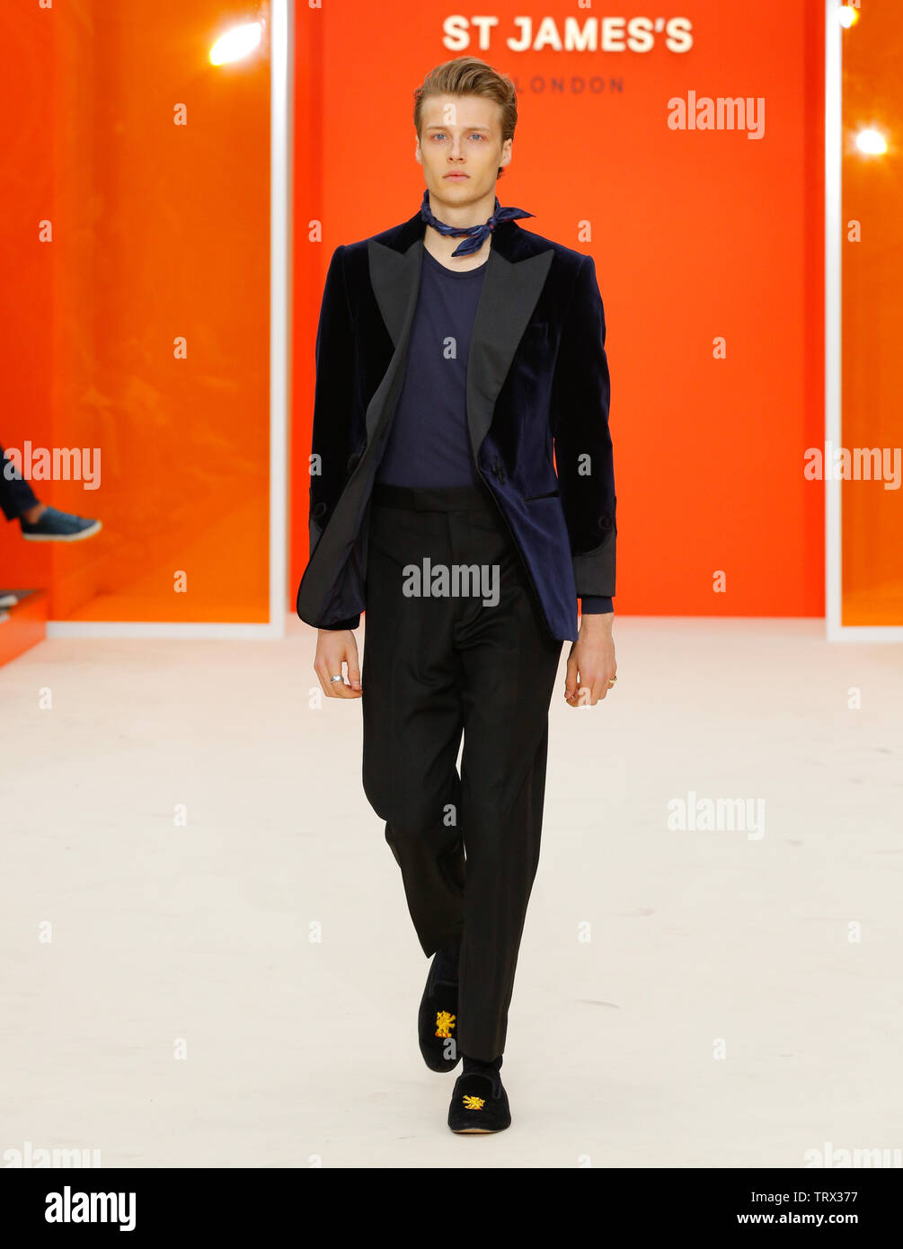 ST.JAMES'S Menswear SS20 CATWALK show during London Fashion Week Men's ...