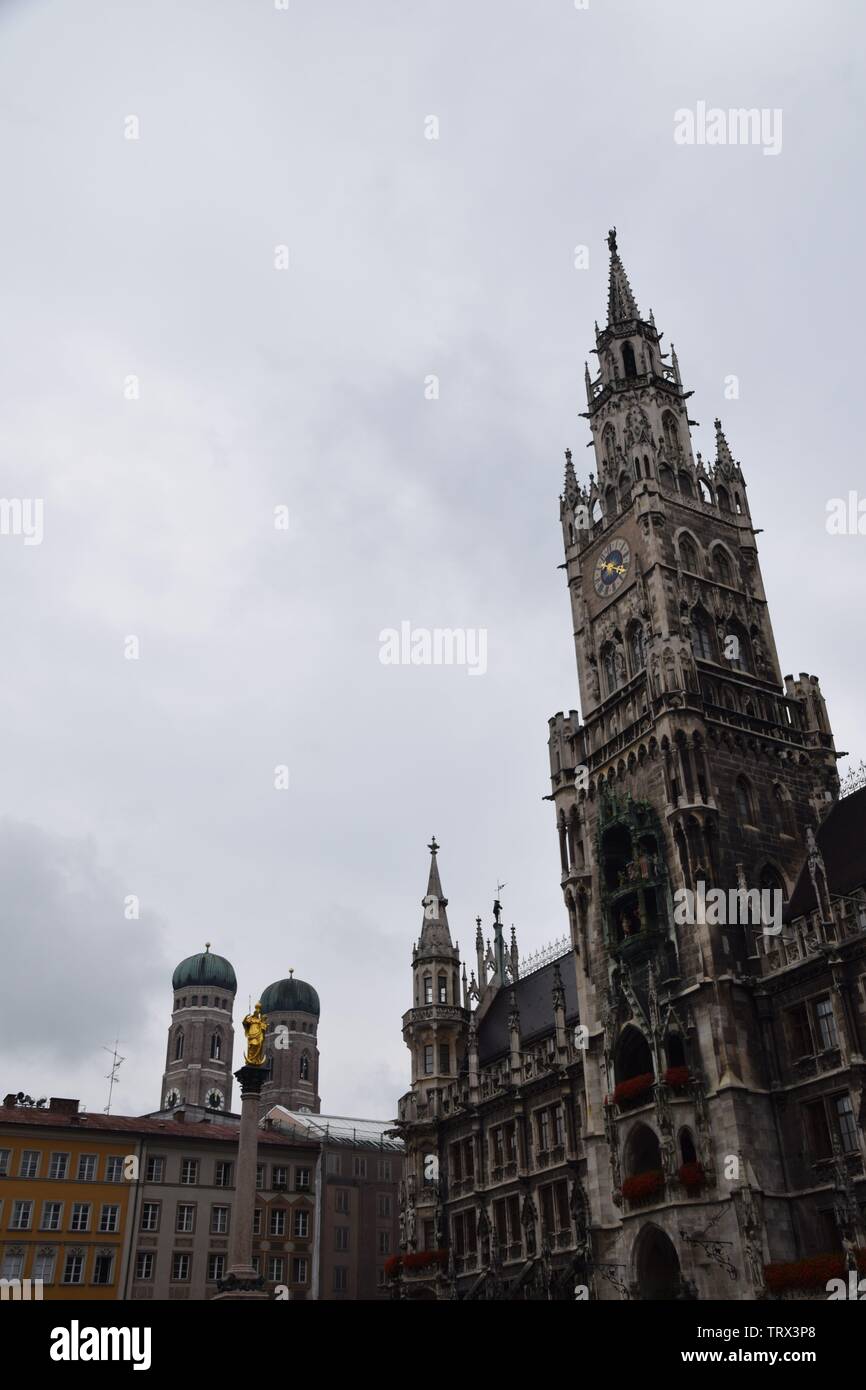 The beautiful landmarks of Munich, Germany Stock Photo - Alamy
