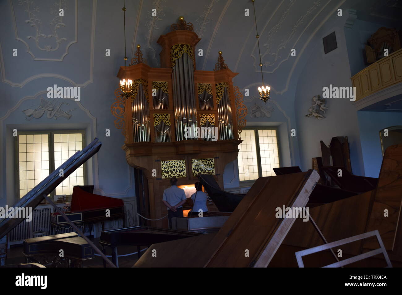 Passau cathedral organ hi-res stock photography and images - Alamy