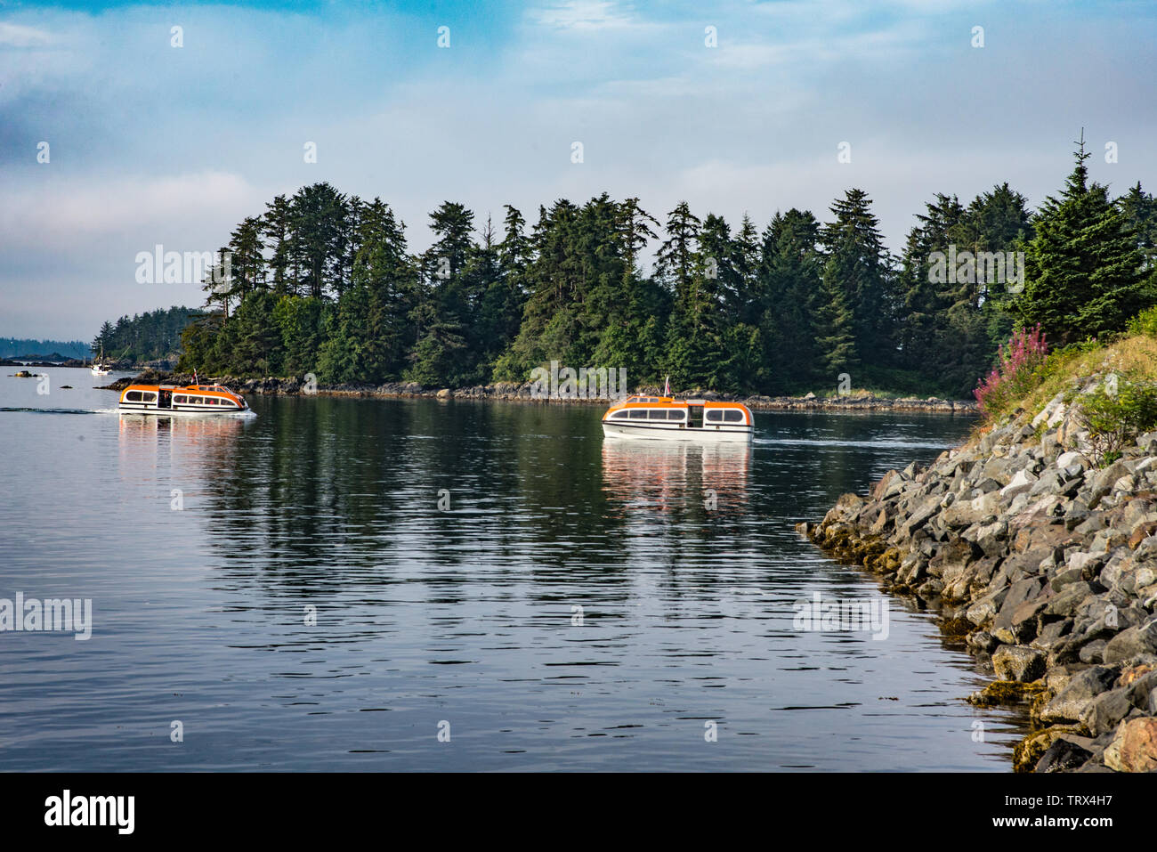 Alaska Sitka Boats Harbor High Resolution Stock Photography and Images - Alamy