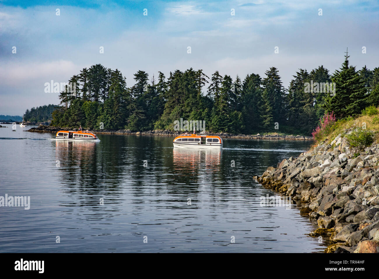 Alaska Sitka Boats Harbor High Resolution Stock Photography and Images - Alamy