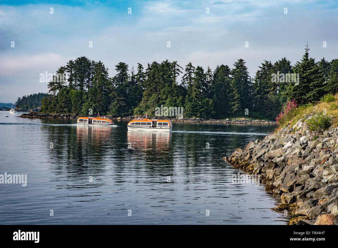Alaska Sitka Boats Harbor High Resolution Stock Photography and Images ...