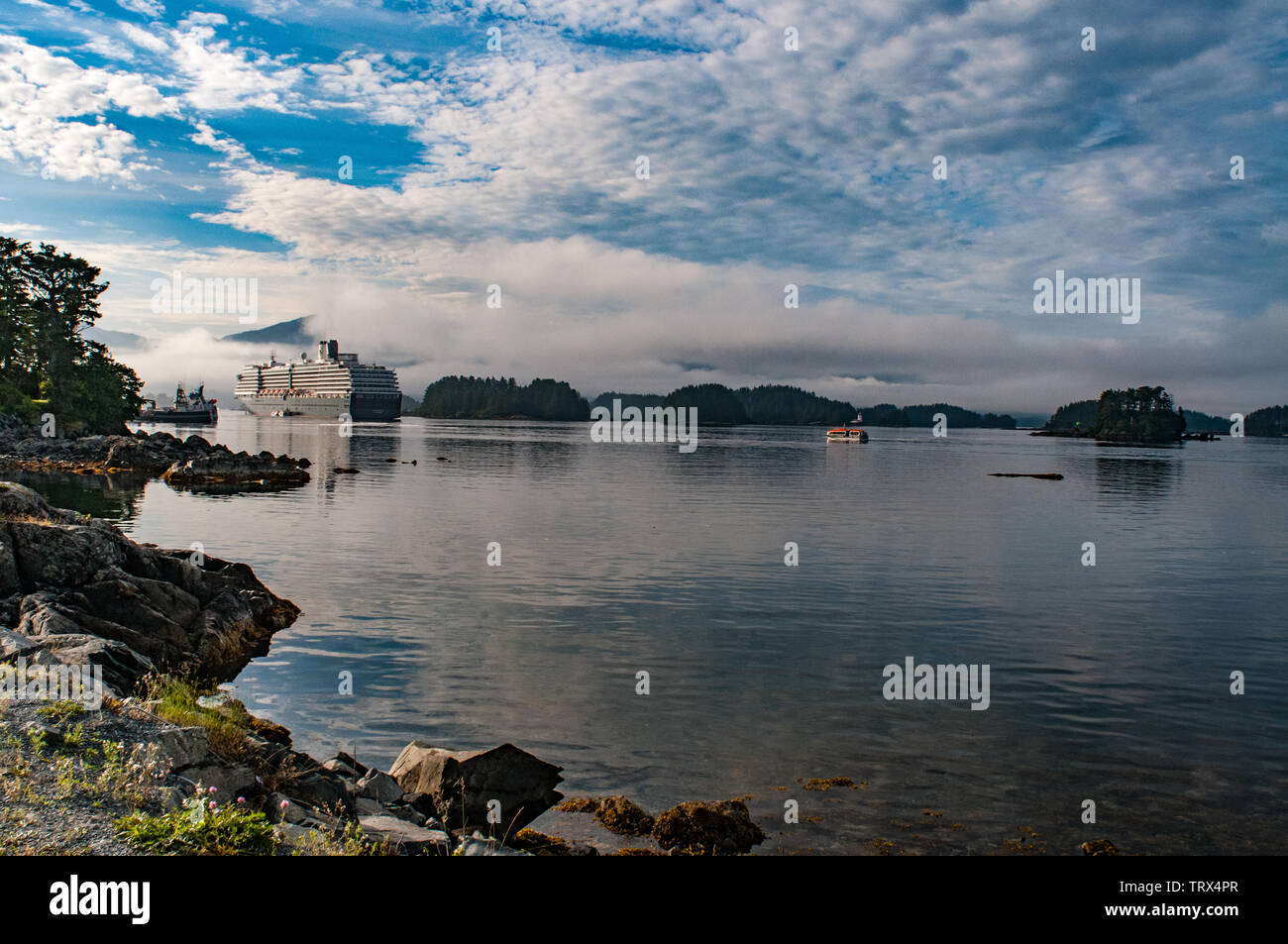 Alaska Sitka Boats Harbor High Resolution Stock Photography and Images - Alamy