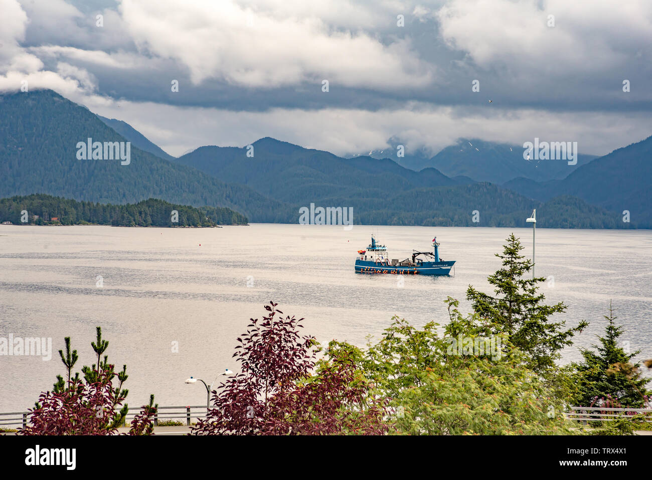 Alaska sitka boats harbor hi-res stock photography and images - Alamy