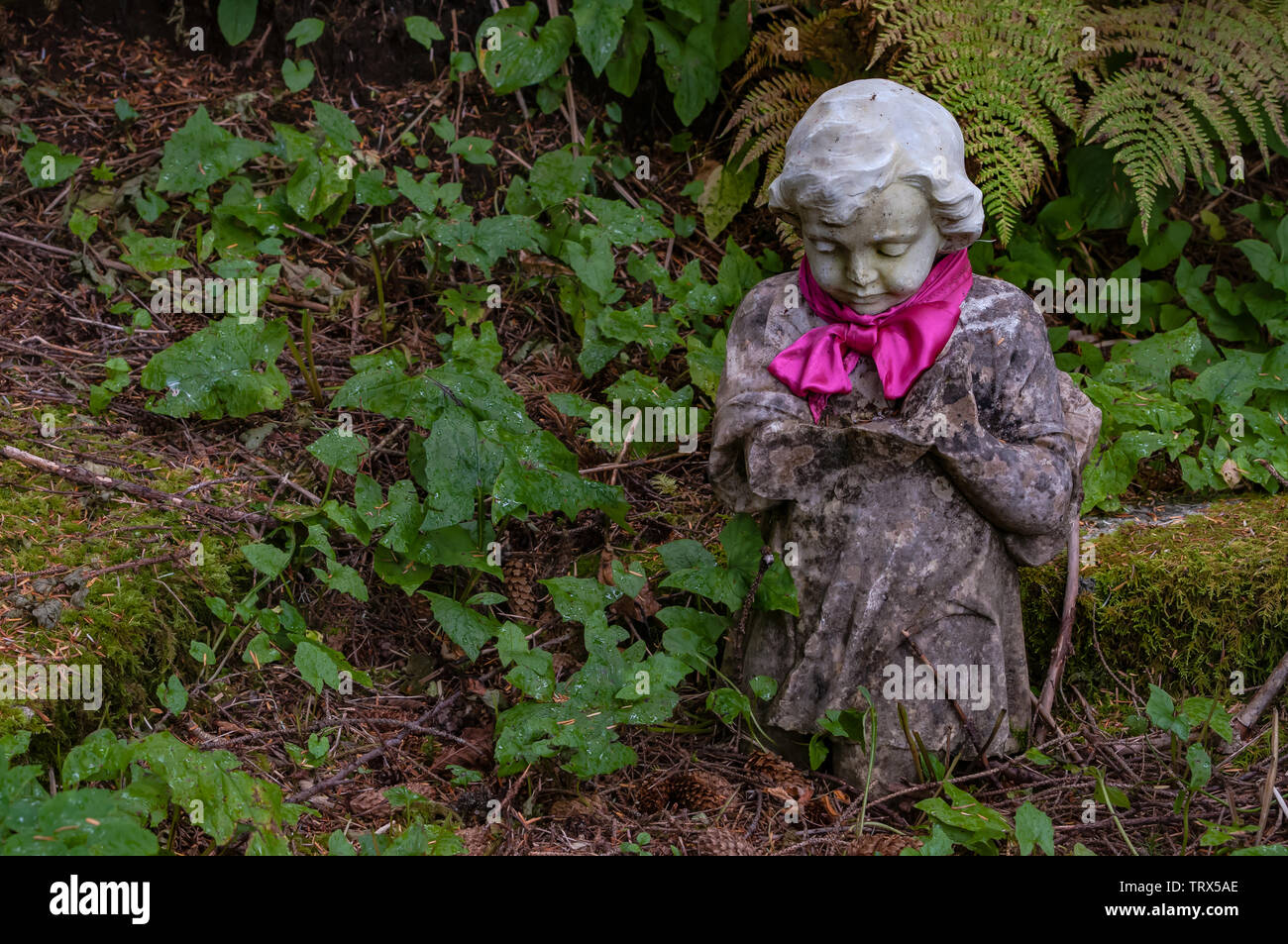 Russian Orthodox cemetery, Sitka, Alaska, USA Stock Photo - Alamy