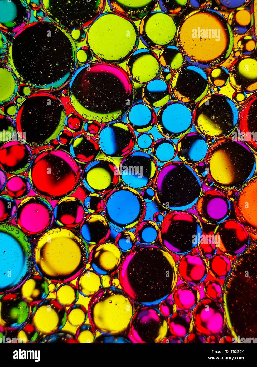neon rainbow colorful oil bubbles abstract textures for backgrounds ...