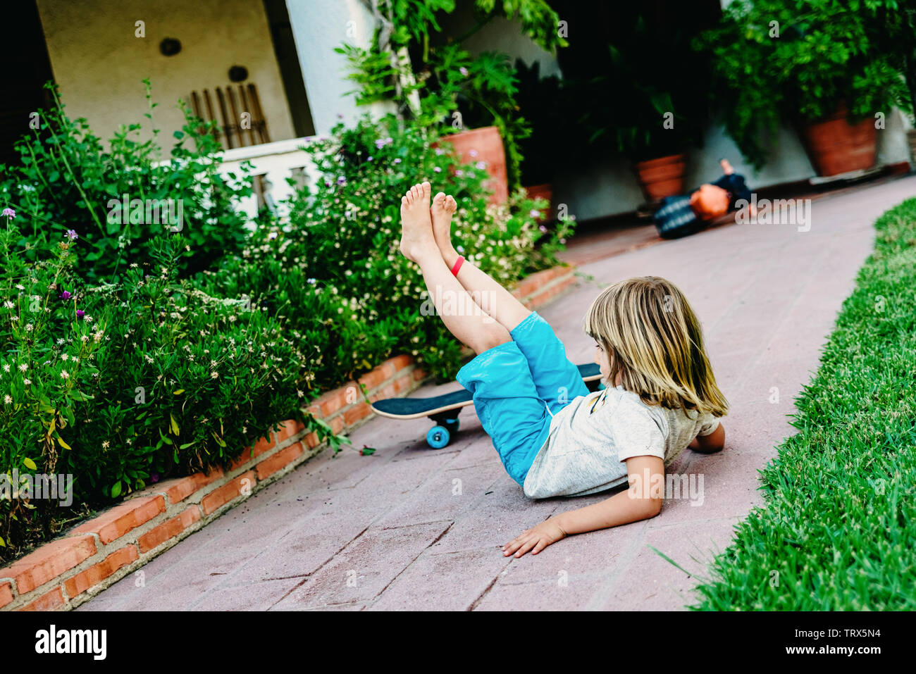 Roller Skater Falling High Resolution Stock Photography and Images - Alamy