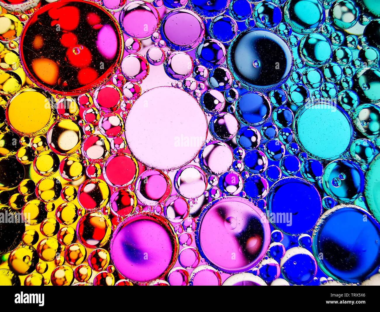 neon rainbow colorful oil bubbles abstract textures for backgrounds ...