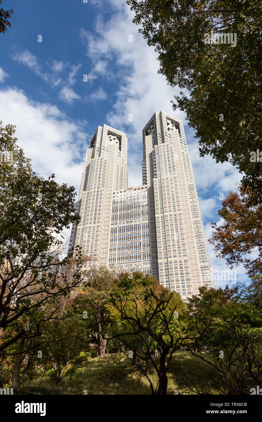 Tokyo Government Metropolitan Building, Shinjuku, Japan Stock Photo - Alamy