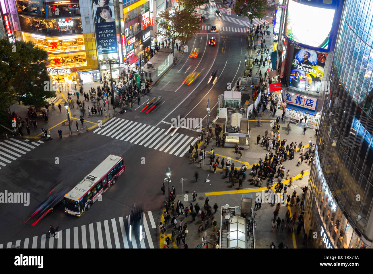 Shibuya Crossing, Tokyo, Japan Stock Photo - Alamy