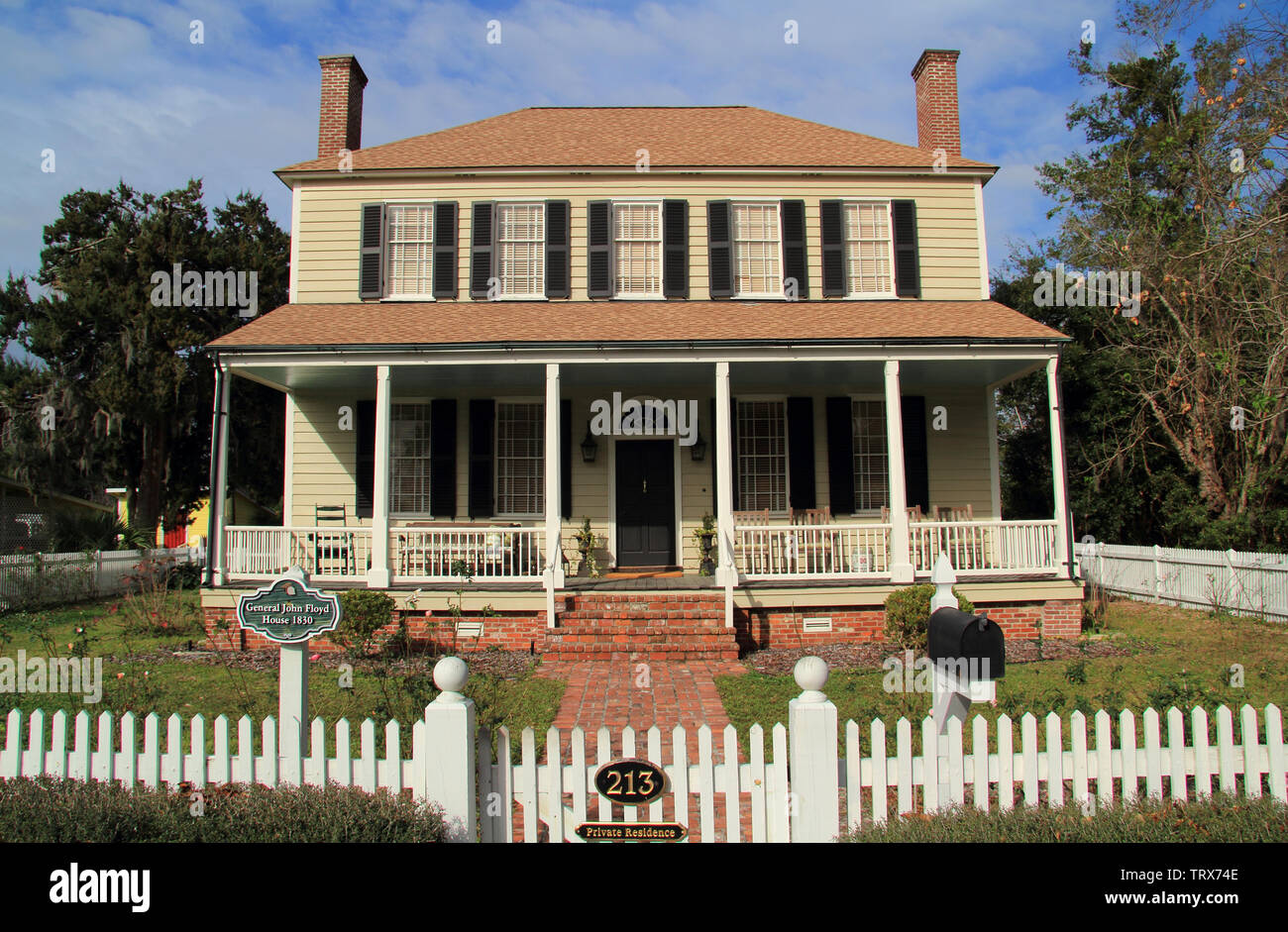 The John Floyd home belonged to a prominent Georgia politician and is ...