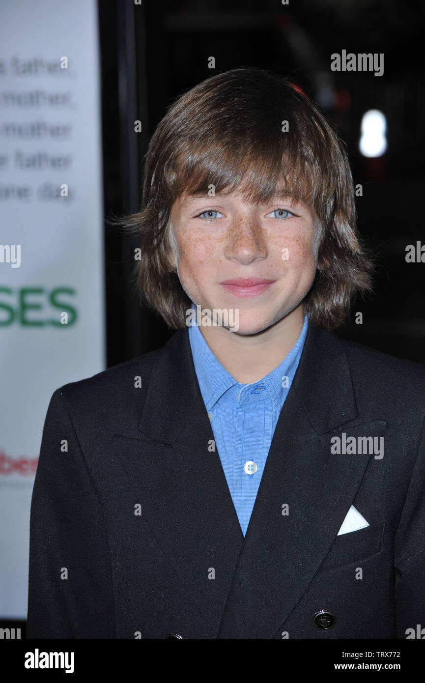 LOS ANGELES, CA. November 20, 2008: Skyler Gisondo at the world ...