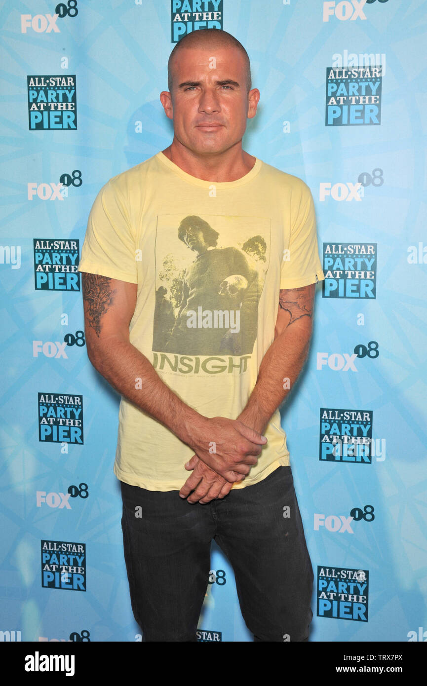 LOS ANGELES, CA. July 14, 2008: Dominic Purcell - star of "Prison Break ...