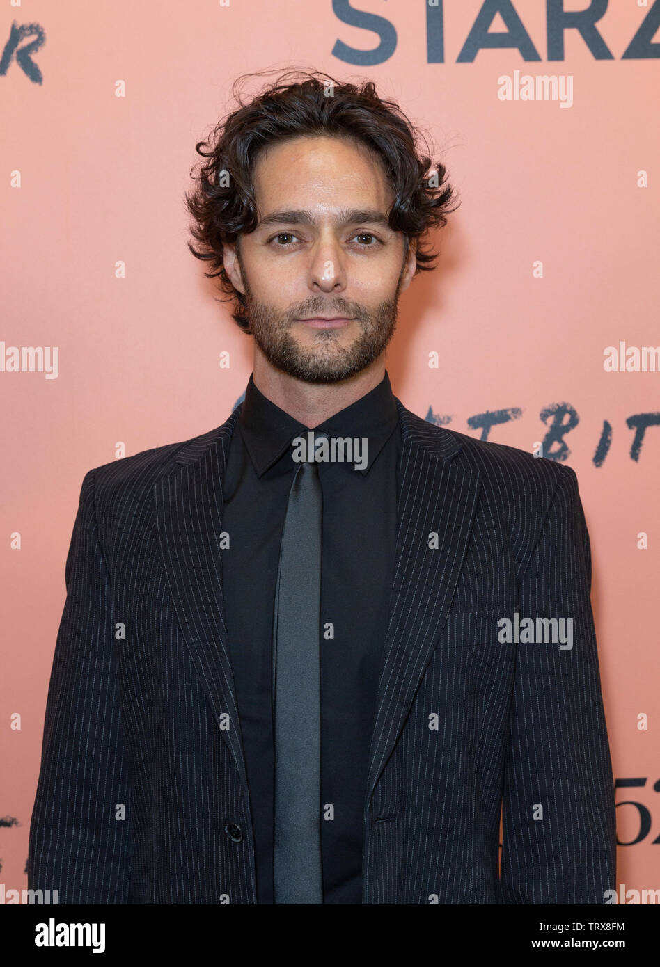 New York, NY - June 12, 2019: Gabriel Gutierrez attends STARZ world ...