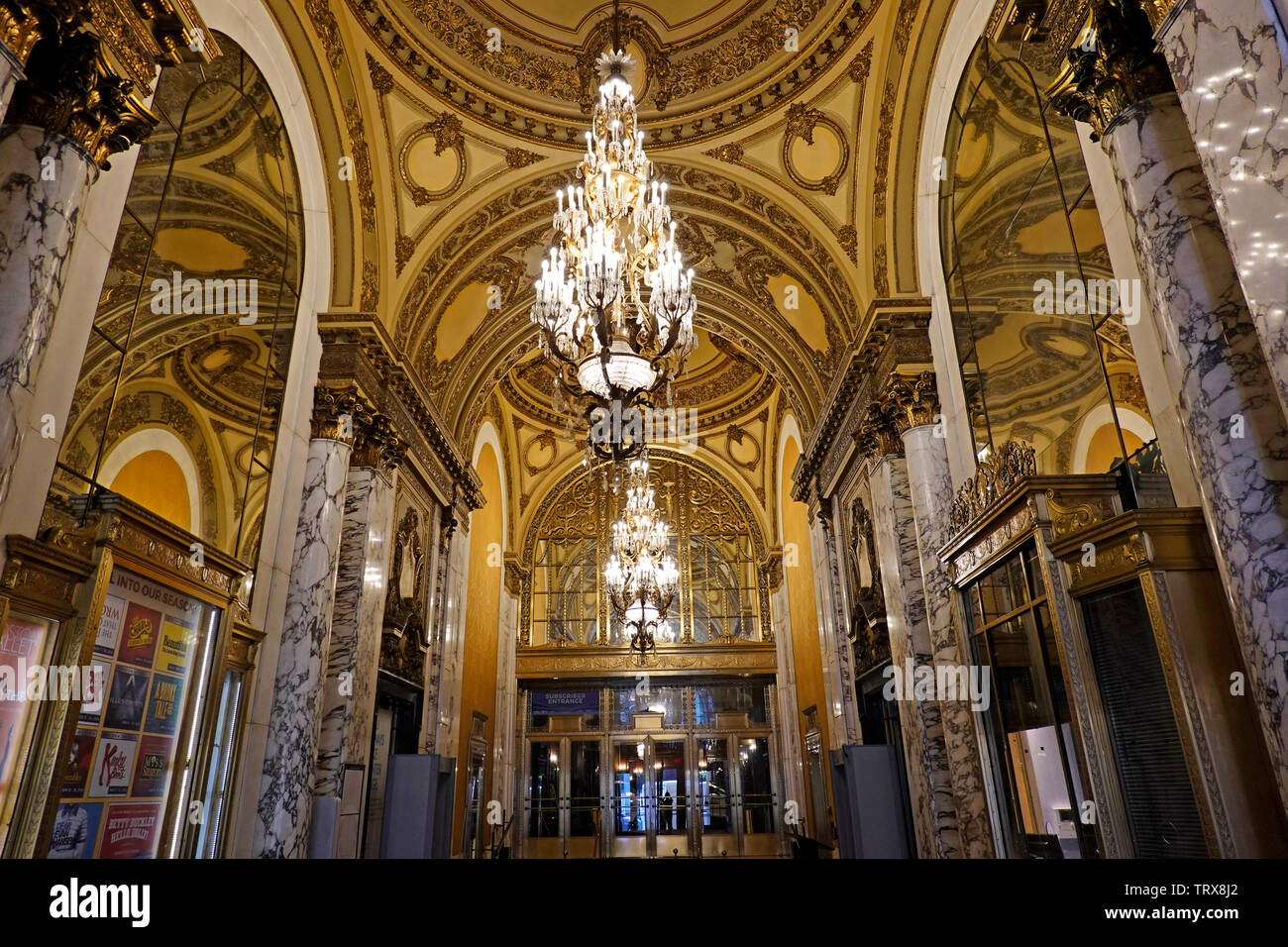 Paramount theatre lobby Boston MA Stock Photo - Alamy