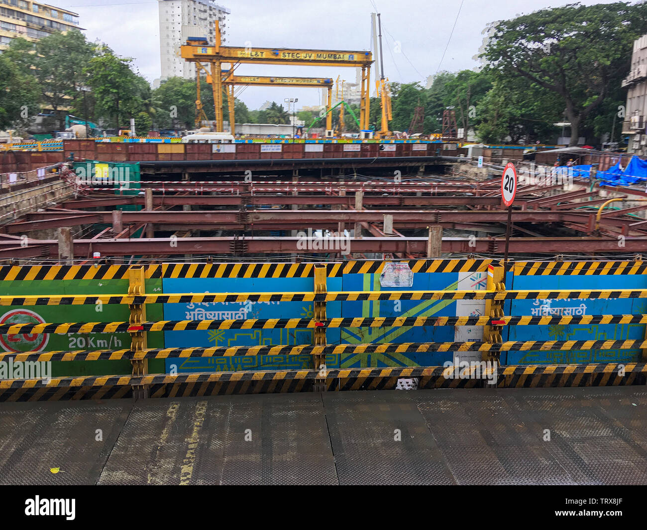 12 Jun 2019 Underground Metro project under construction Near ...