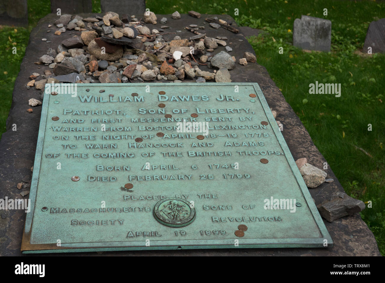 William dawes jr hi-res stock photography and images - Alamy