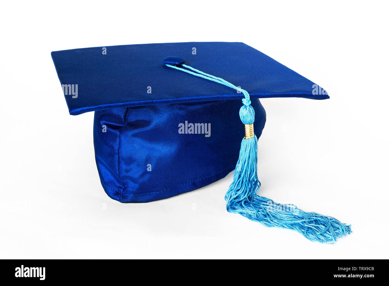 Blue graduation cap hi-res stock photography and images - Alamy