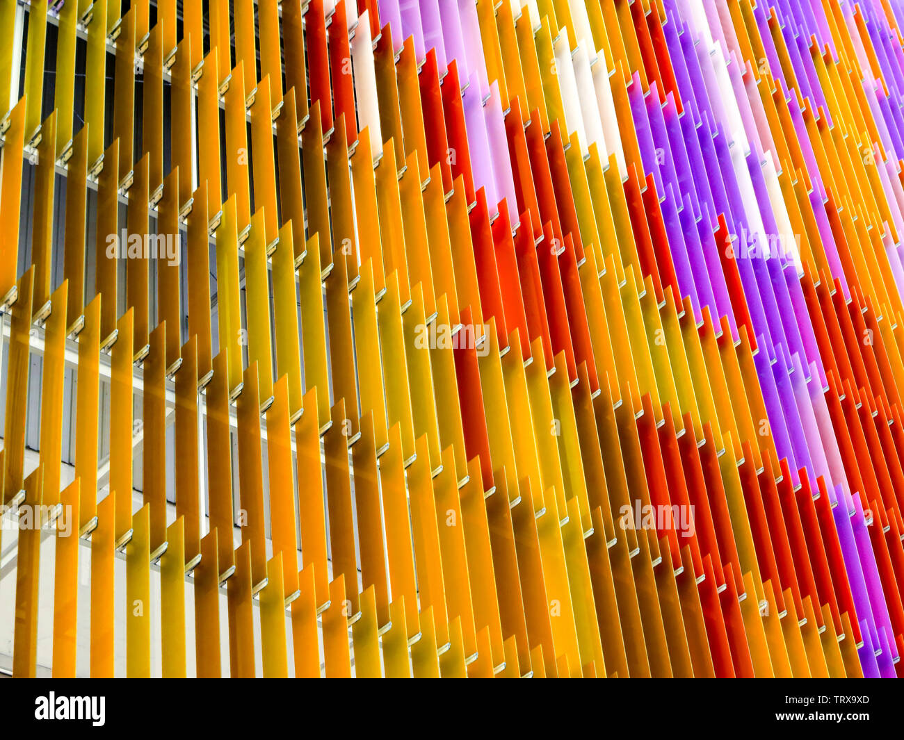 acrylic plastic sheet interior and exterior outdoor have a colorful ...