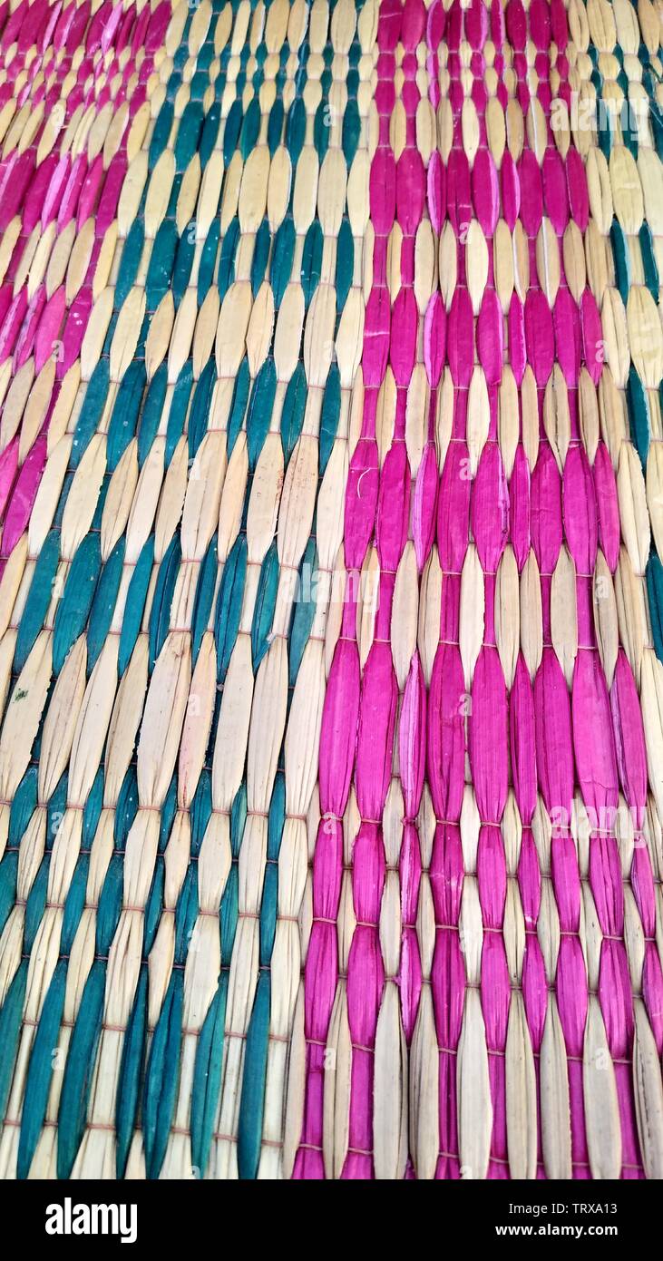 Weave grass background. fabricate from grass Stock Photo - Alamy
