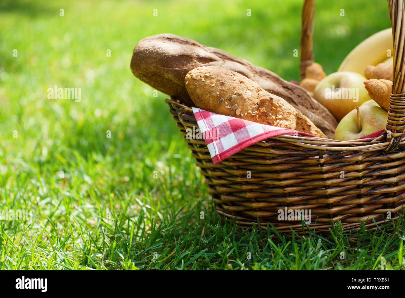 Picnic park bread hi-res stock photography and images - Alamy
